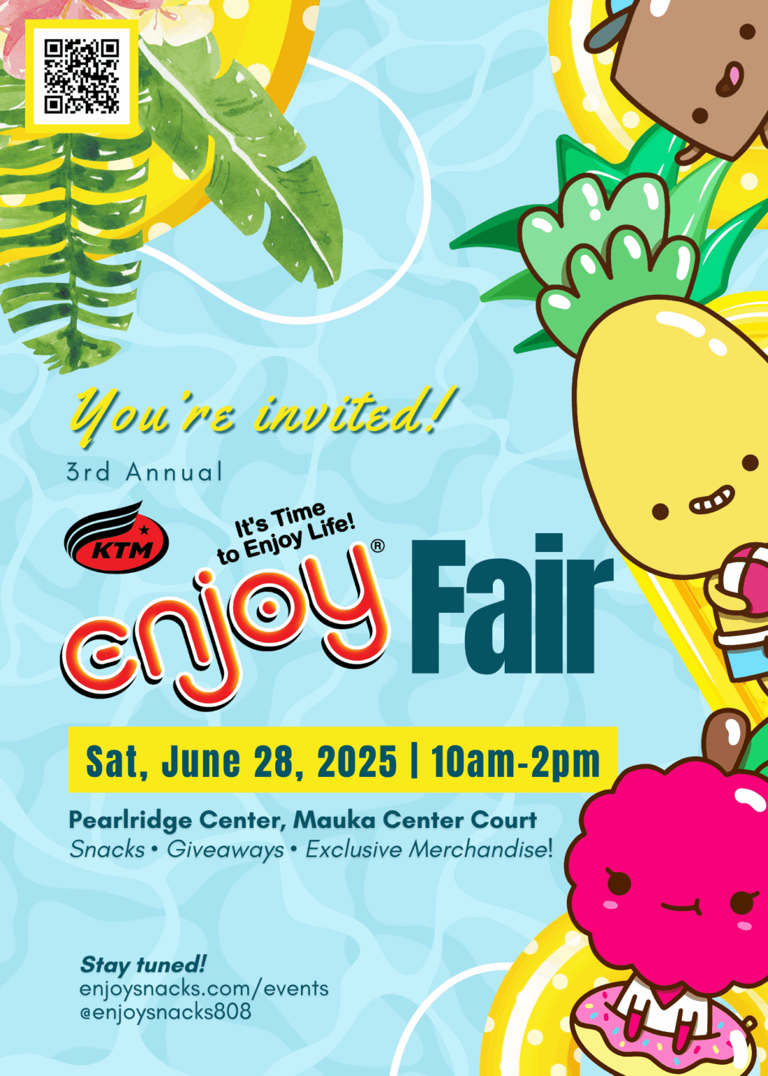 Enjoy Snacks Pop-up - Pearlridge